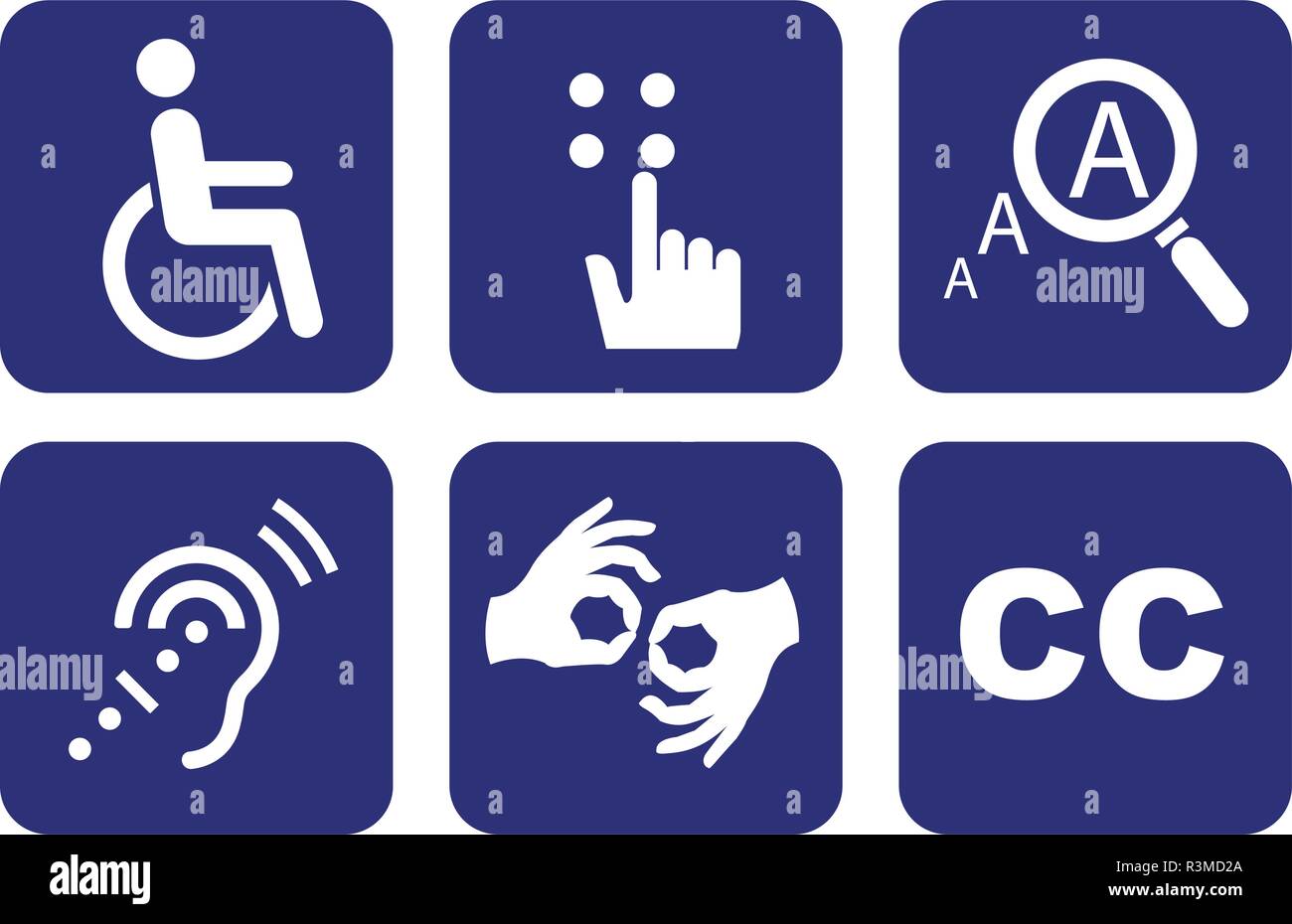 Deaf sign language care hi-res stock photography and images - Alamy