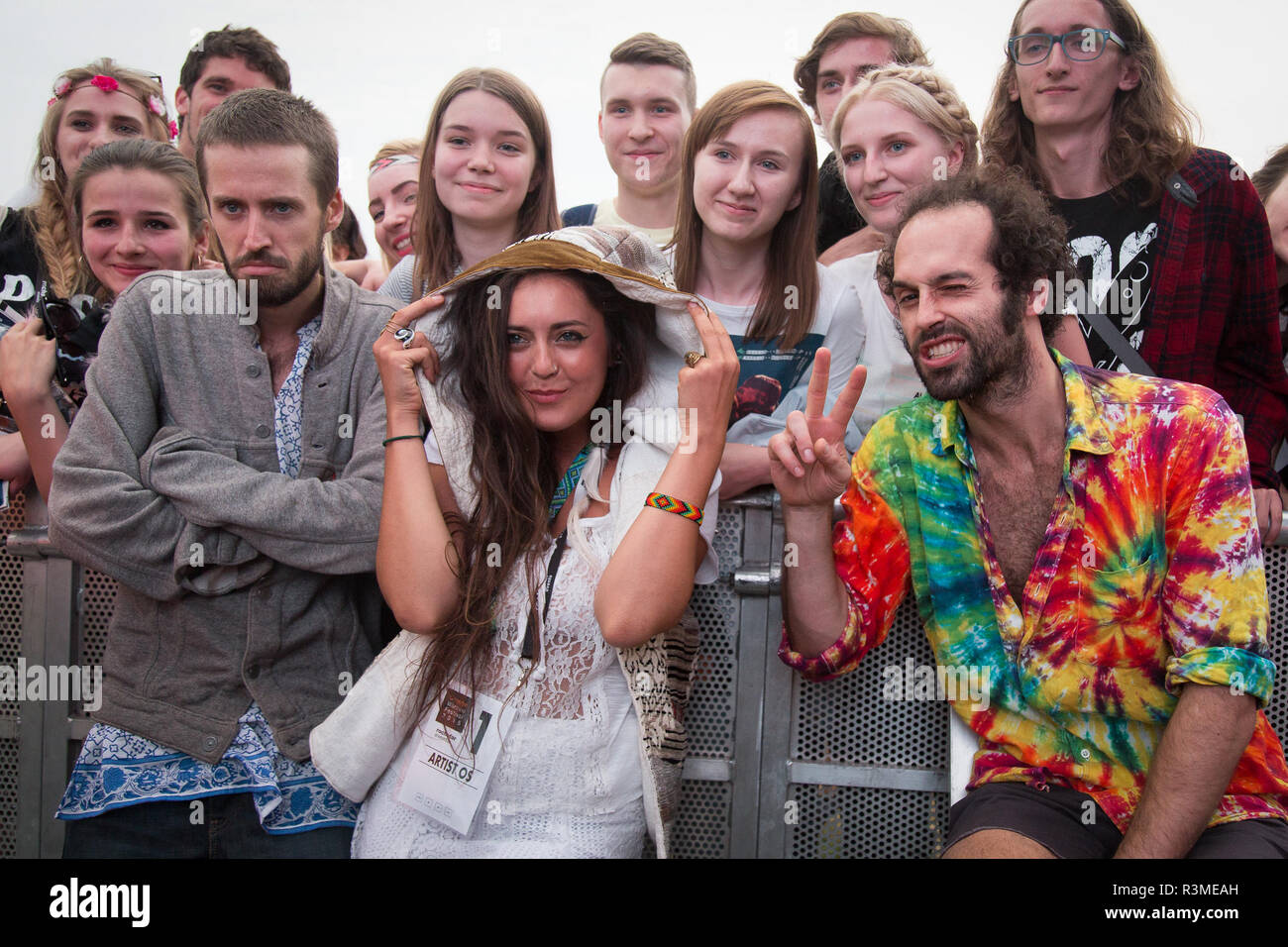 Crystal fighters laure stockley hi-res stock photography and images - Alamy