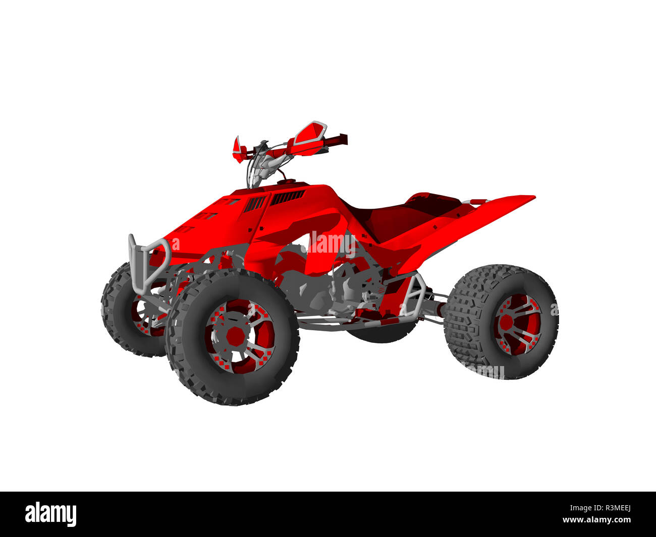 Quad atv Cut Out Stock Images & Pictures - Alamy