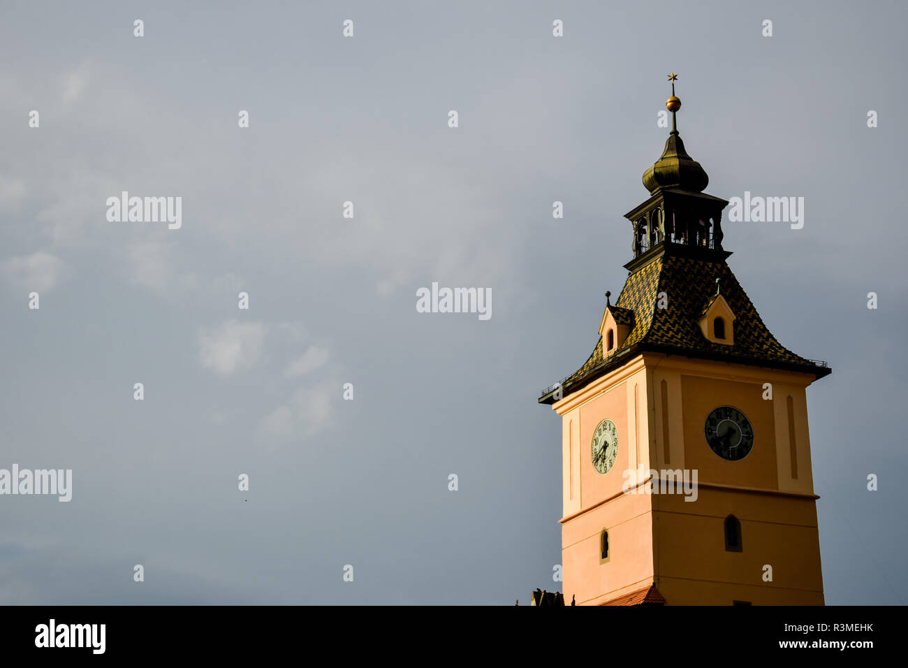 Brasov - Romania, Medieval Council House In Main Square Stock Photo - Alamy