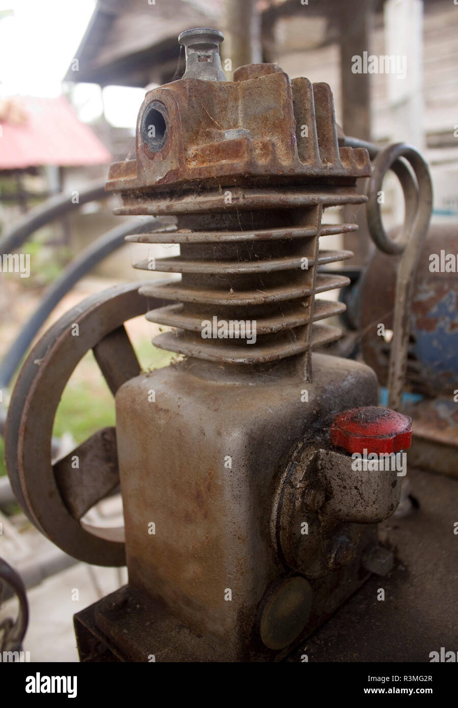 Rusty old compressor hi-res stock photography and images - Alamy