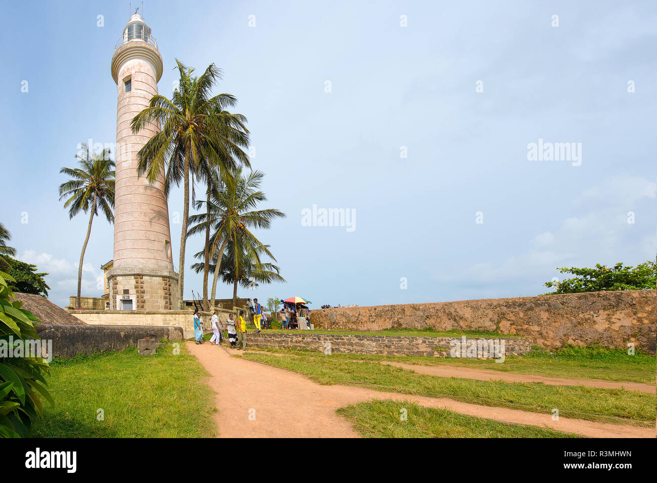 Galle fort lighthouse, Galle, Sri Lanka Stock Photo - Alamy