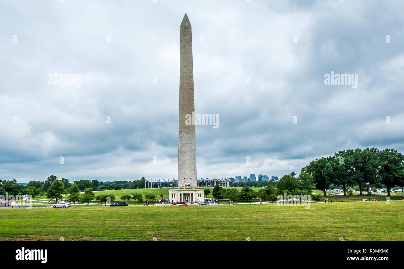 George Washington Monument, obelisk in Washington DC Stock Photo - Alamy