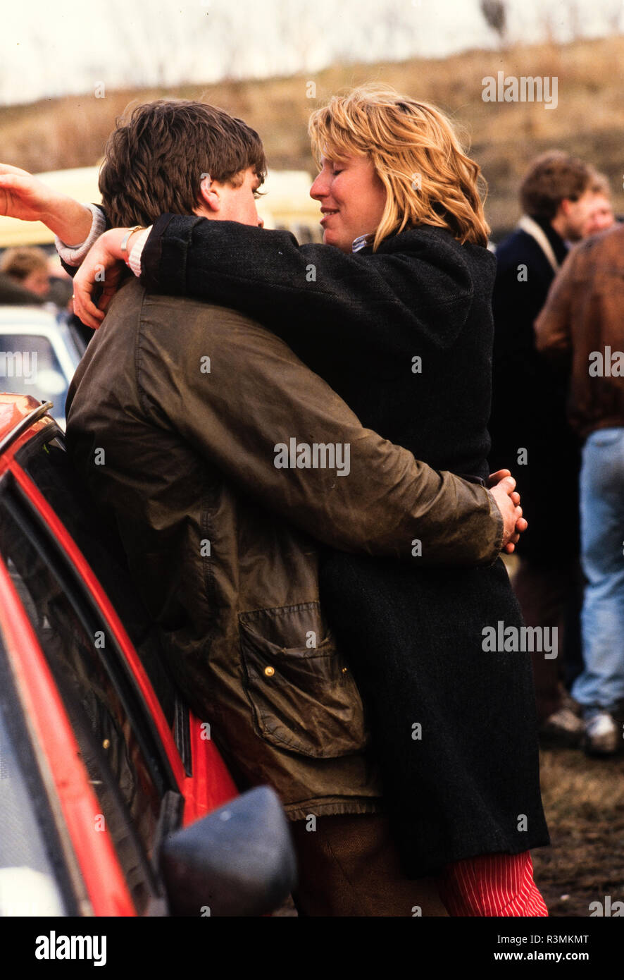 Grand National Rece Meeting Aintree Liverpool England UK 1986 Race ...