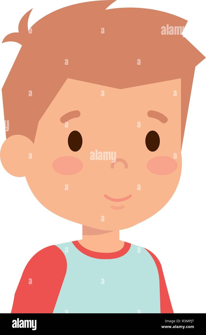 cute little boy character Stock Vector Image & Art - Alamy