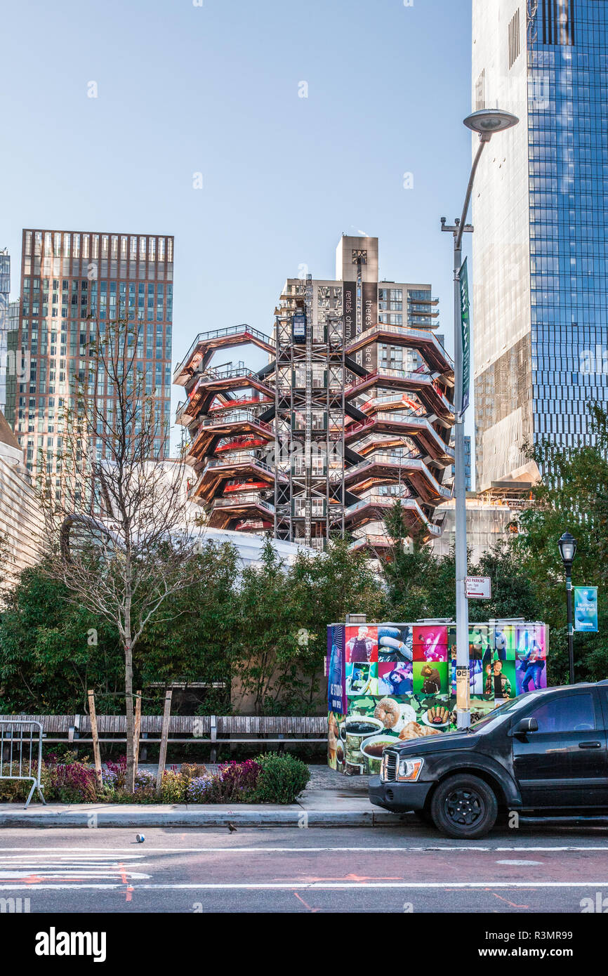 Vessel the landmark Thomas Heatherwick studio-designed structure under ...