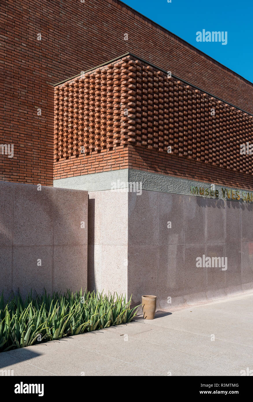 Yves saint laurent musée marrakech hi-res stock photography and images ...