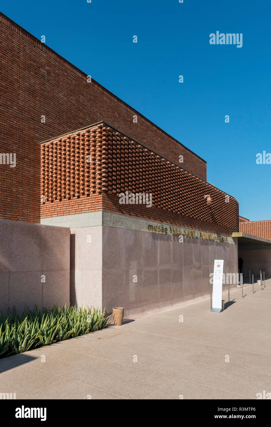 Yves Saint Laurent Museum Building, Marrakech (Marrakesh), Morocco ...