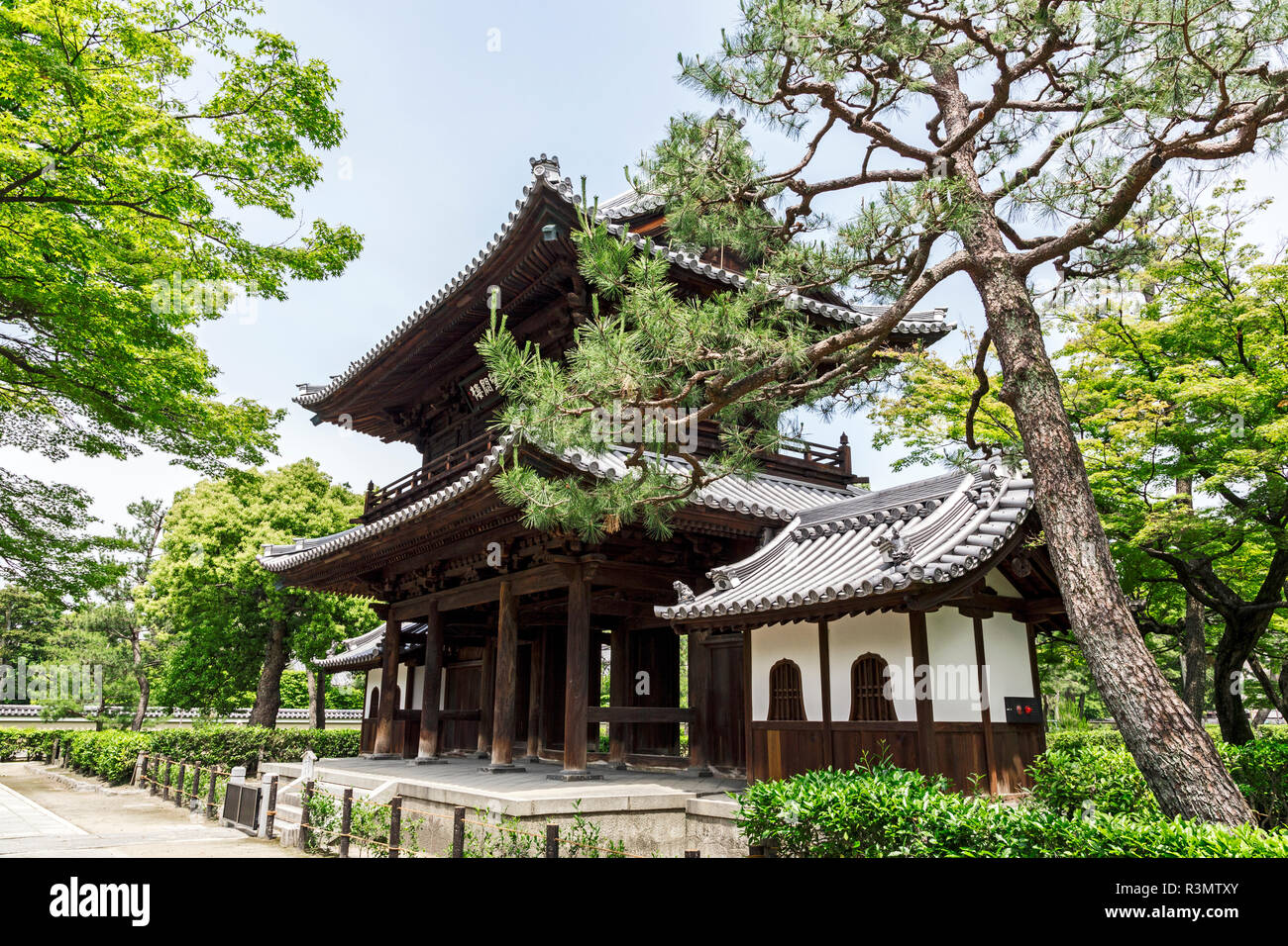 Kyoto, Japan. Built in the 13th century, is the oldest Zen Buddhist ...