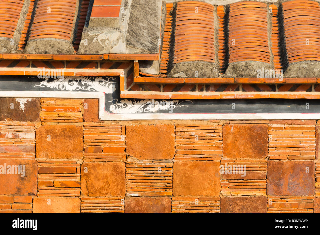Architectural details of Huang Family Youtang Villa in Shuitou ...