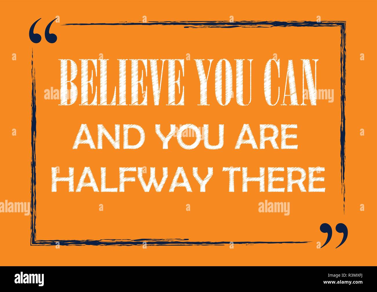 Keep halfway Stock Vector Images - Alamy