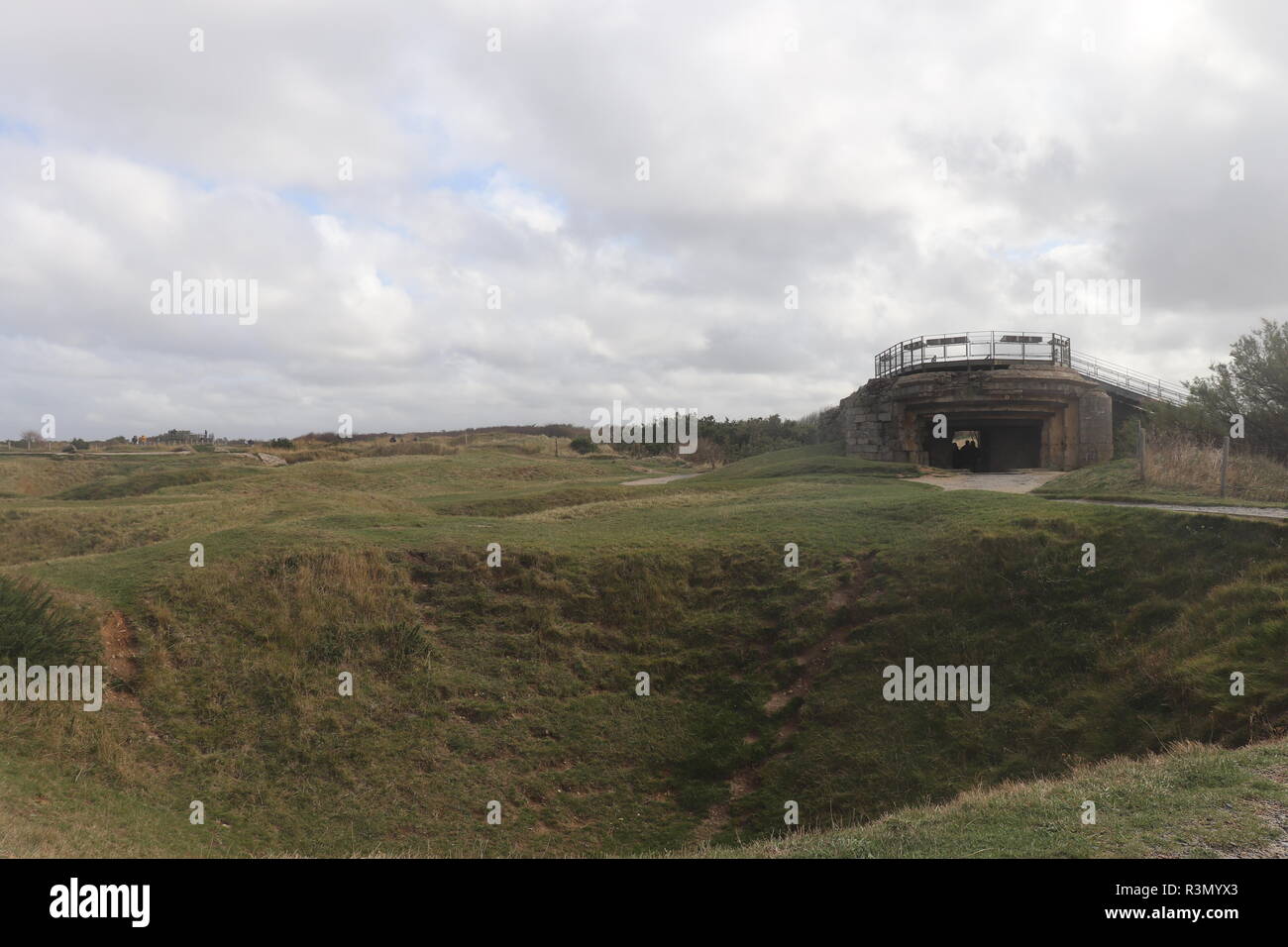 Bomb craters hi-res stock photography and images - Alamy