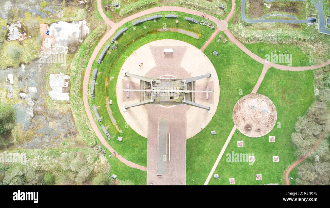 The Barony A Frame Colliery Site Stock Photo - Alamy