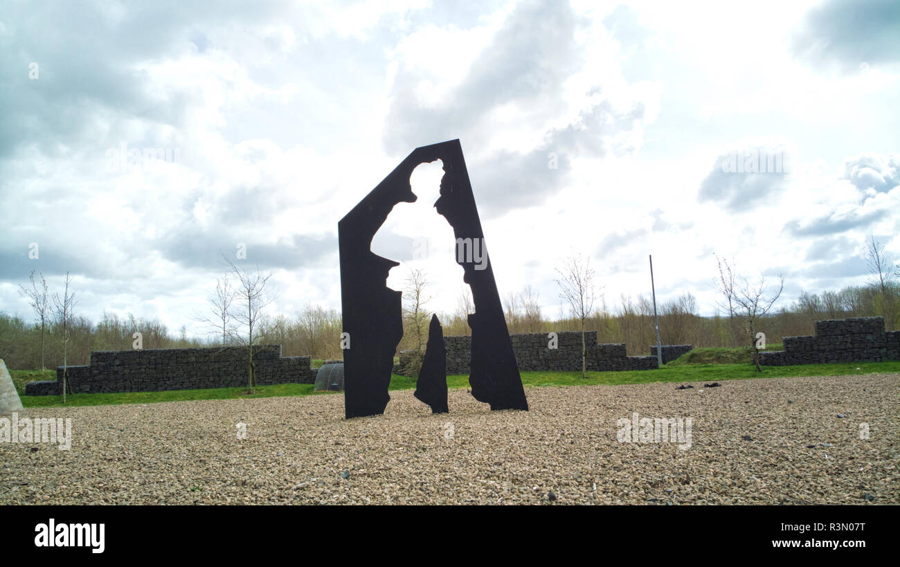 The Barony A Frame Colliery Site Stock Photo - Alamy