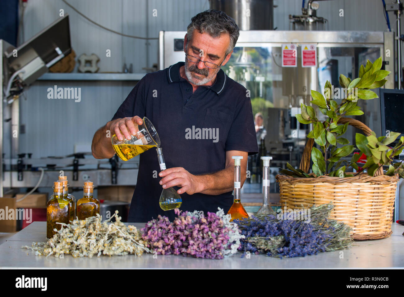 europe; greece; krete; hania; region; maheri, herbs Stock Photo - Alamy
