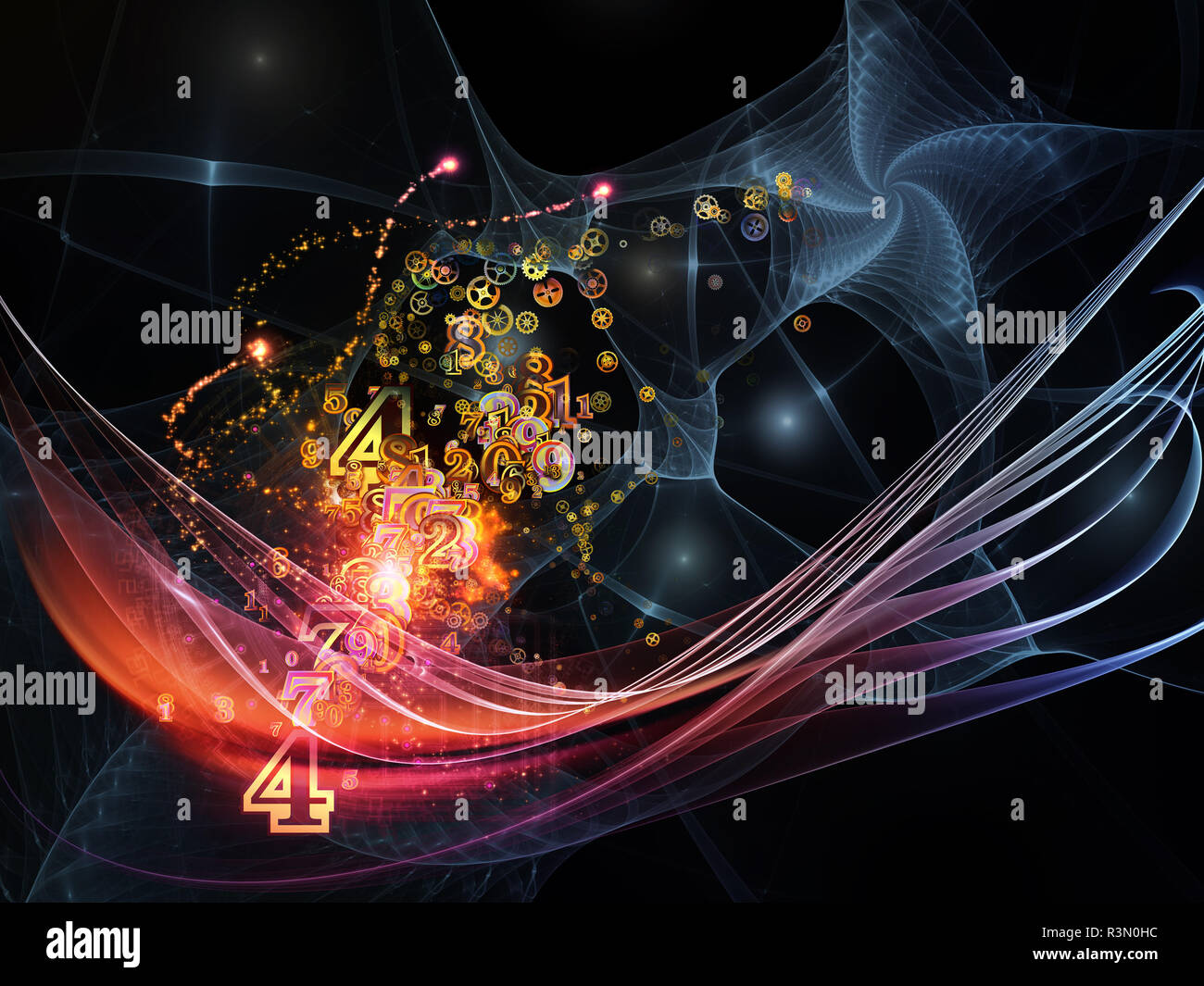Texture metaphor section technology hi-res stock photography and images ...