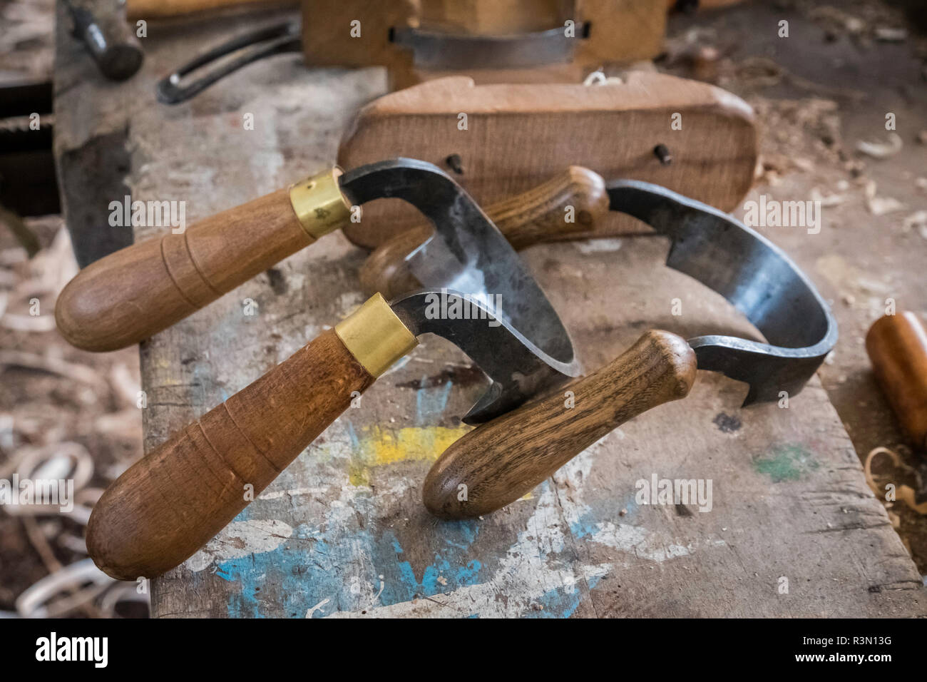 Inshave drawknife hi-res stock photography and images - Alamy