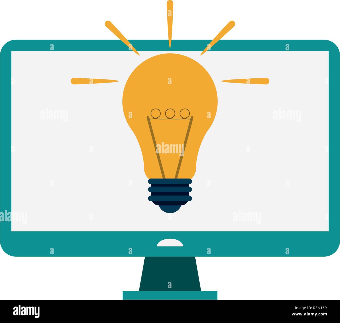 Technology and big idea Stock Vector Image & Art - Alamy