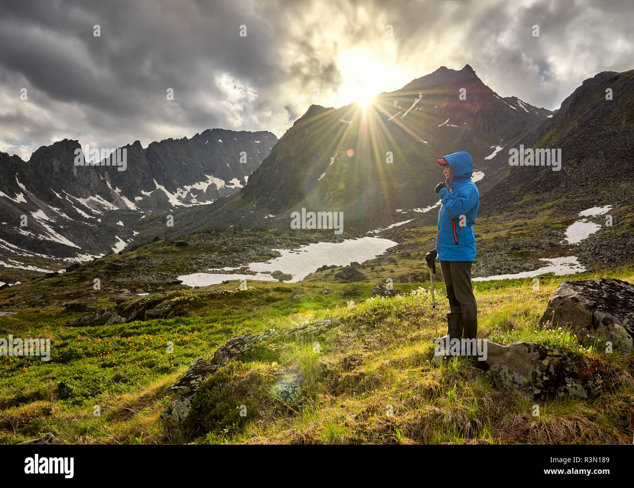 Morning walk girl hi-res stock photography and images - Alamy