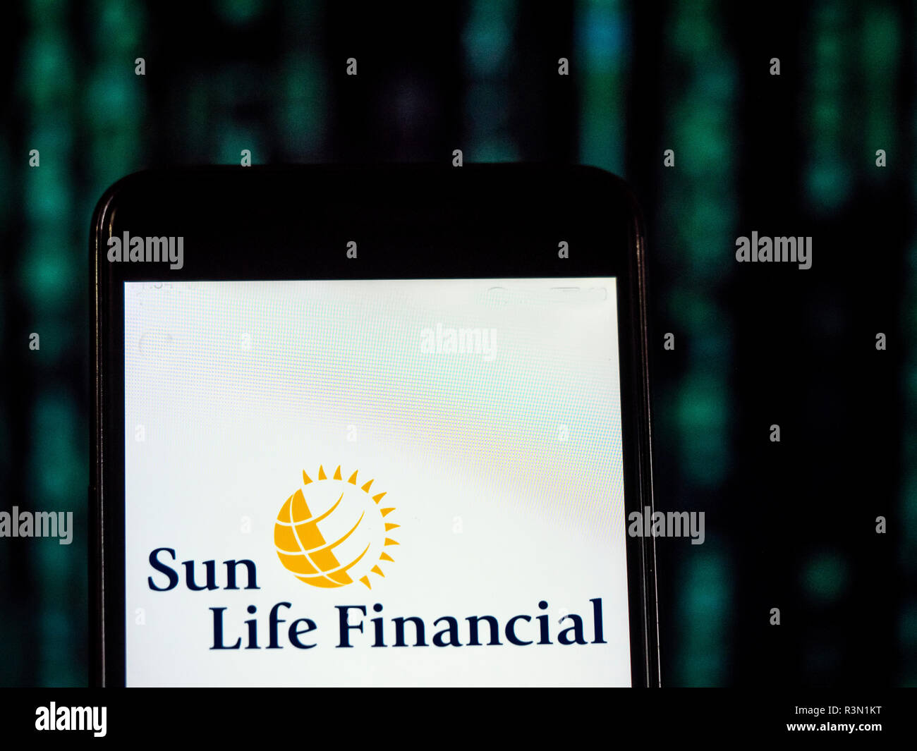 Sun life financial logo hi-res stock photography and images - Alamy