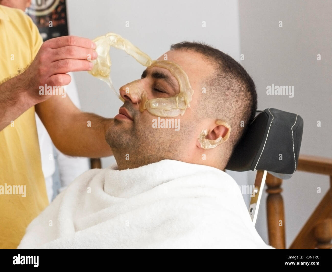 Depilation Wax Men High Resolution Stock Photography and Images - Alamy