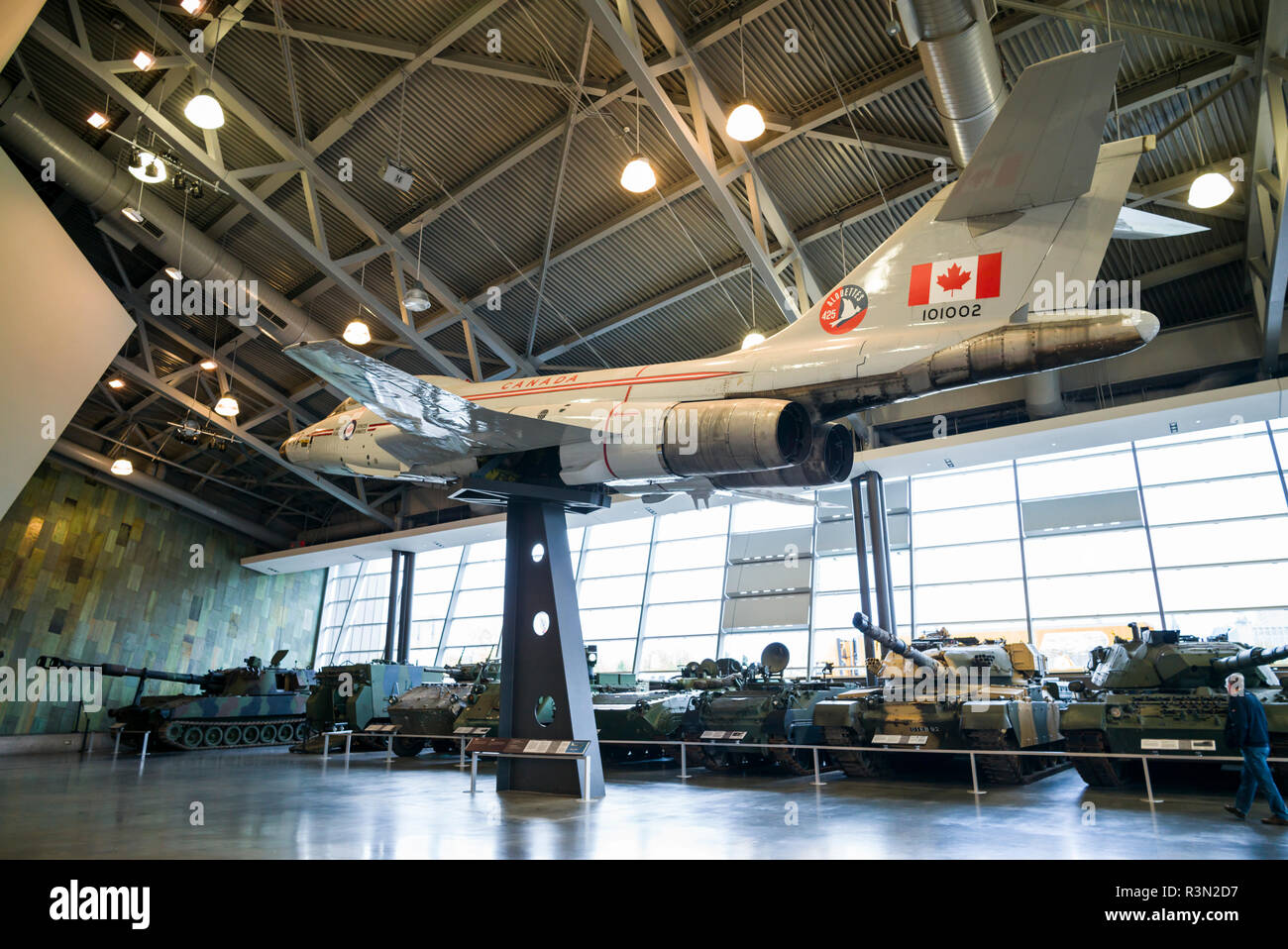 Canada, Ontario, Ottawa, Canadian War Museum, Cold War-era, RCAF Voodoo ...