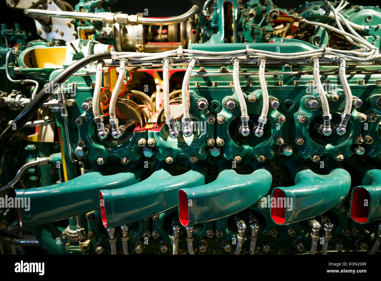 Canada, Ontario, Ottawa, Canadian Museum of Aviation, WW2-era, Sabre ...