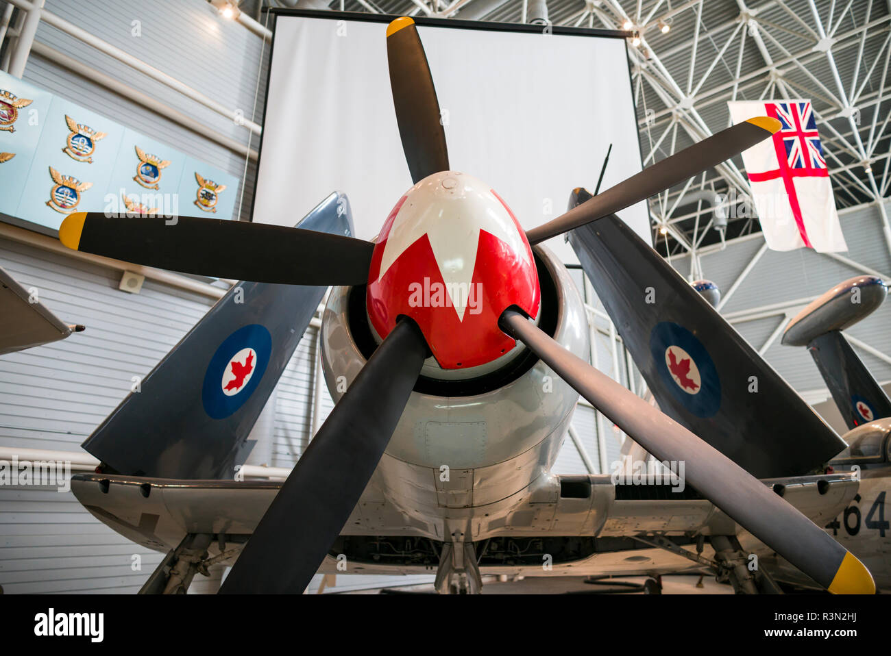 Canada, Ontario, Ottawa, Canadian Museum of Aviation, WW2-era Hawker ...