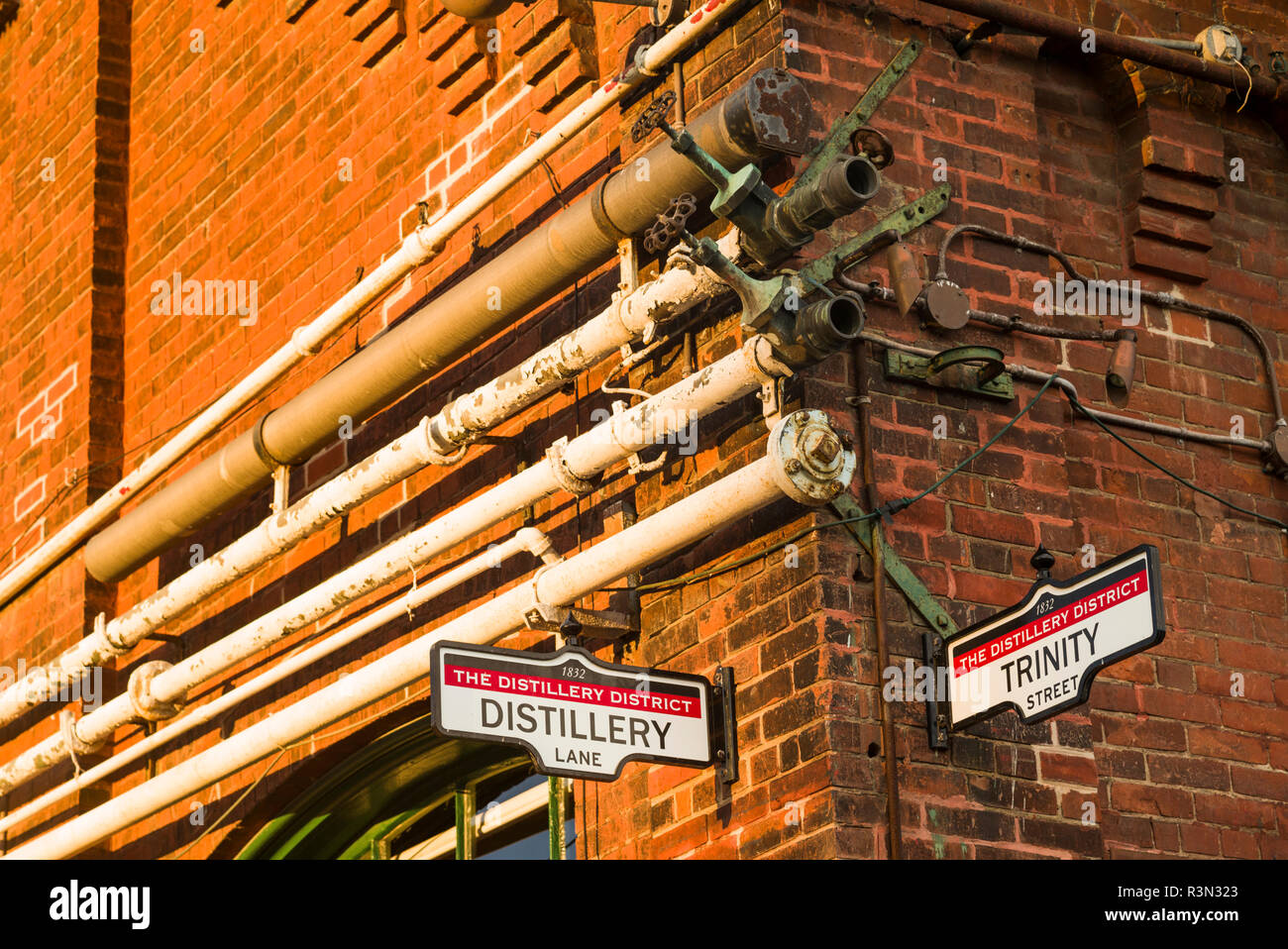 The distillery district sign hi-res stock photography and images - Alamy