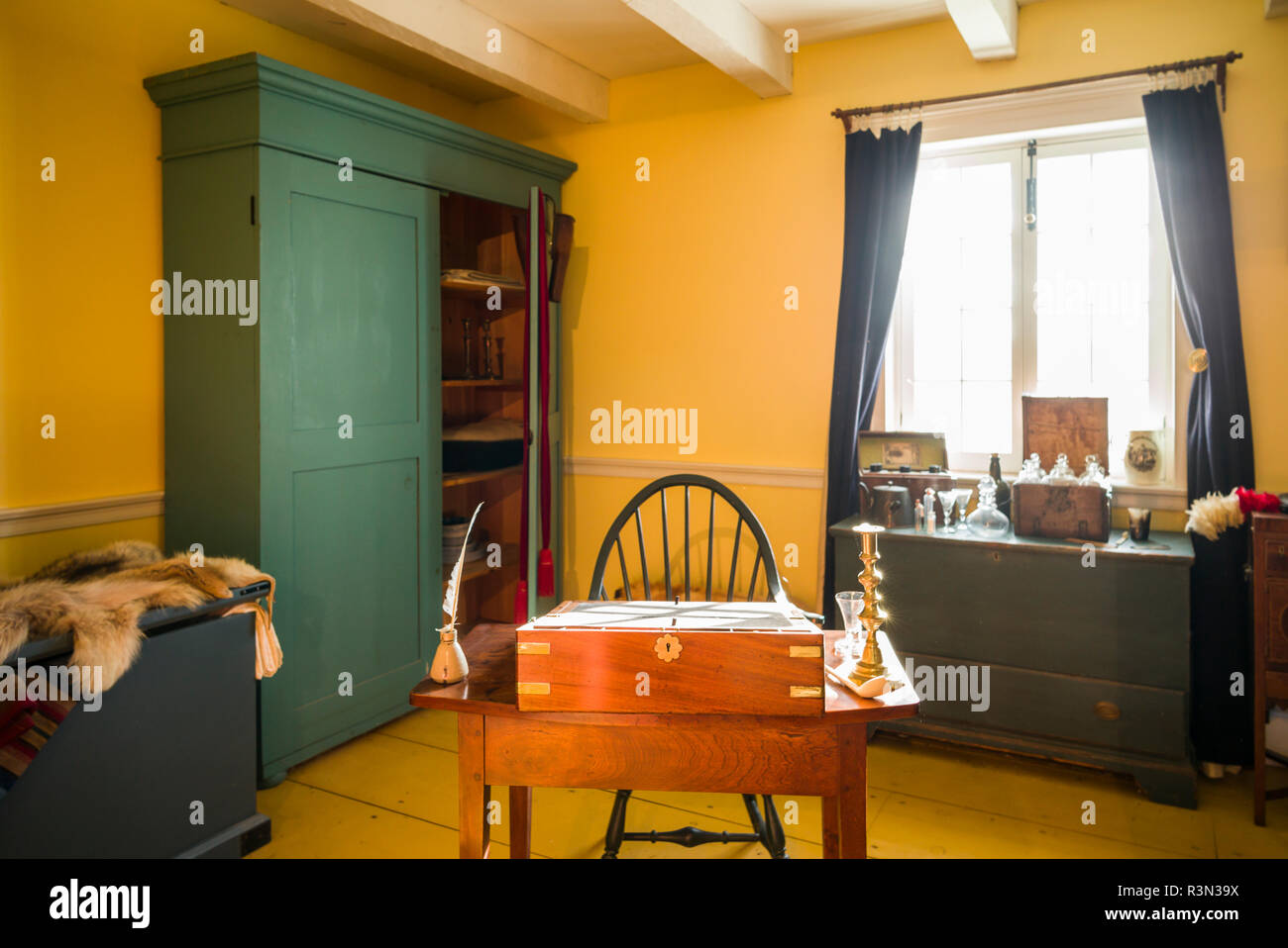 Officers Quarters Interior High Resolution Stock Photography and Images ...