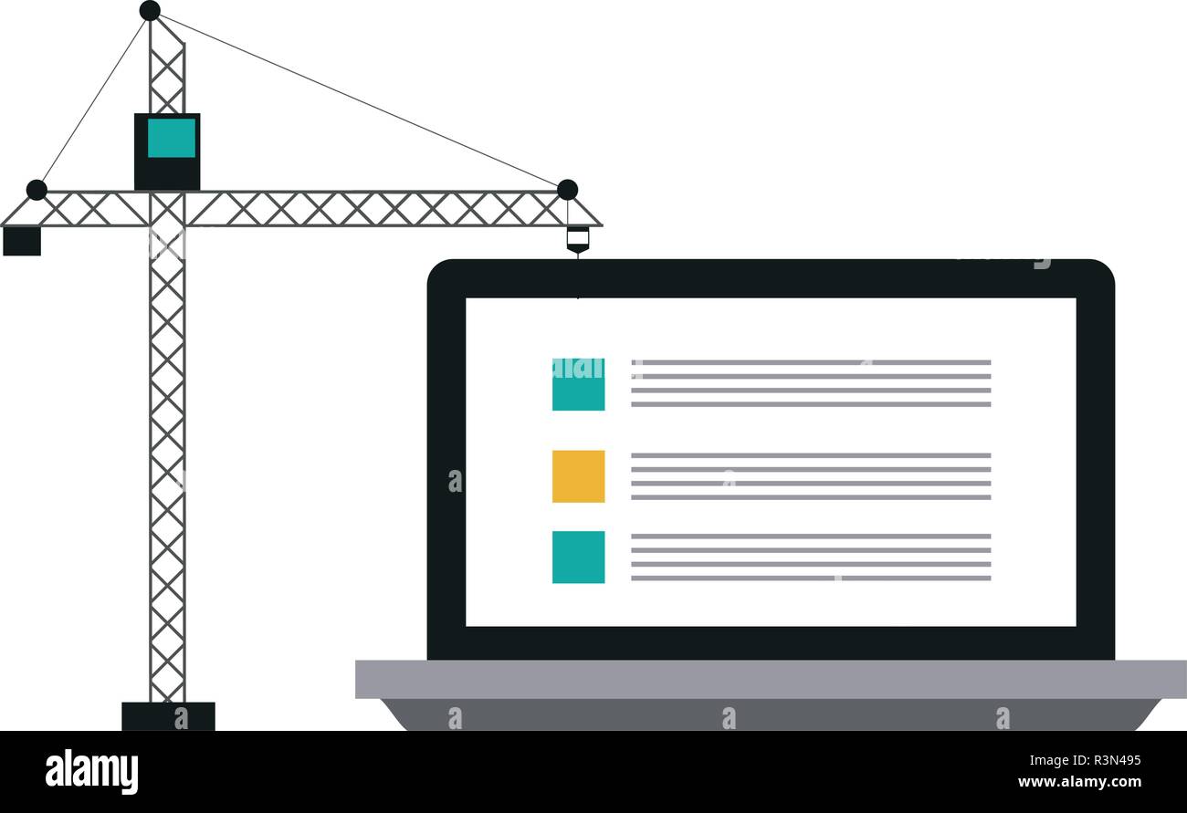 Website under construction Stock Vector Image & Art - Alamy