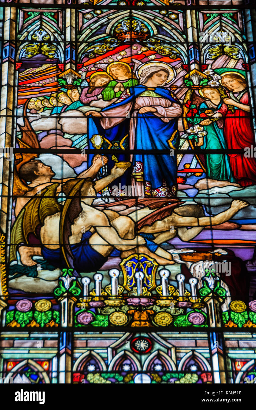 Canada, Quebec, Three Rivers (aka Trois-Riveres). Cathedral of the ...