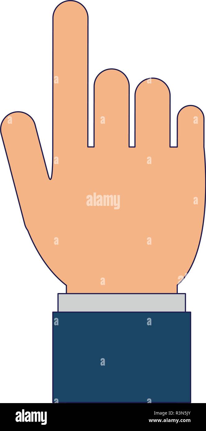 Hand pointing up Stock Vector Image & Art - Alamy