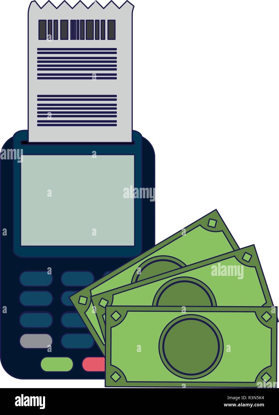 Internet banking debit card reader Stock Vector Images - Alamy