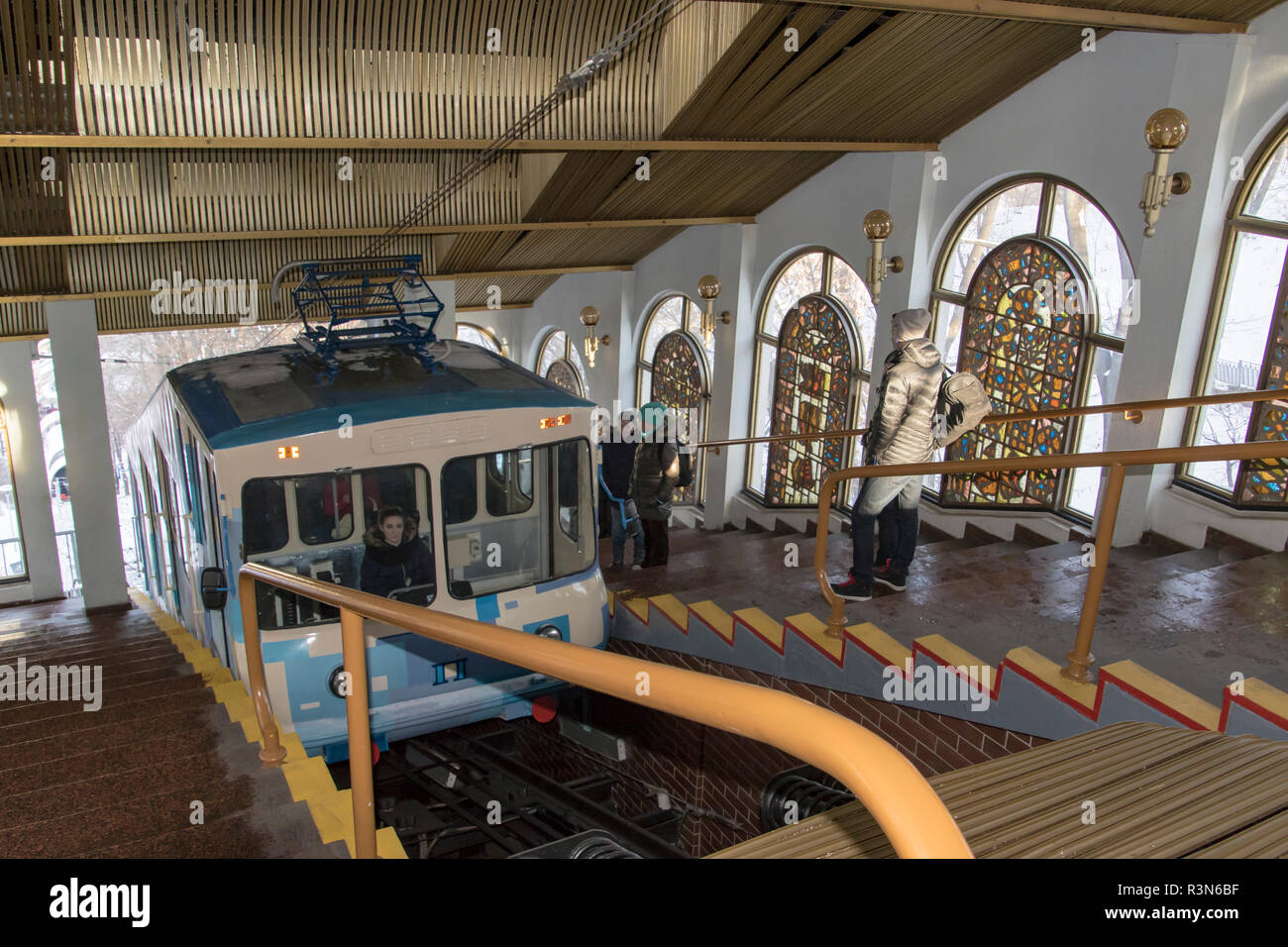 Funicular railway kiev ukraine hi-res stock photography and images - Alamy