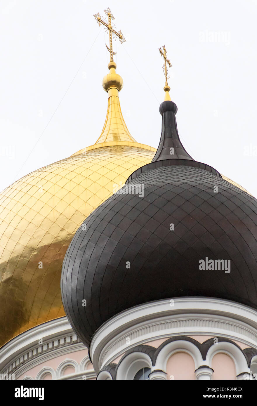 Domes of a Russian Orthodox church, Odessa, Ukraine Stock Photo - Alamy