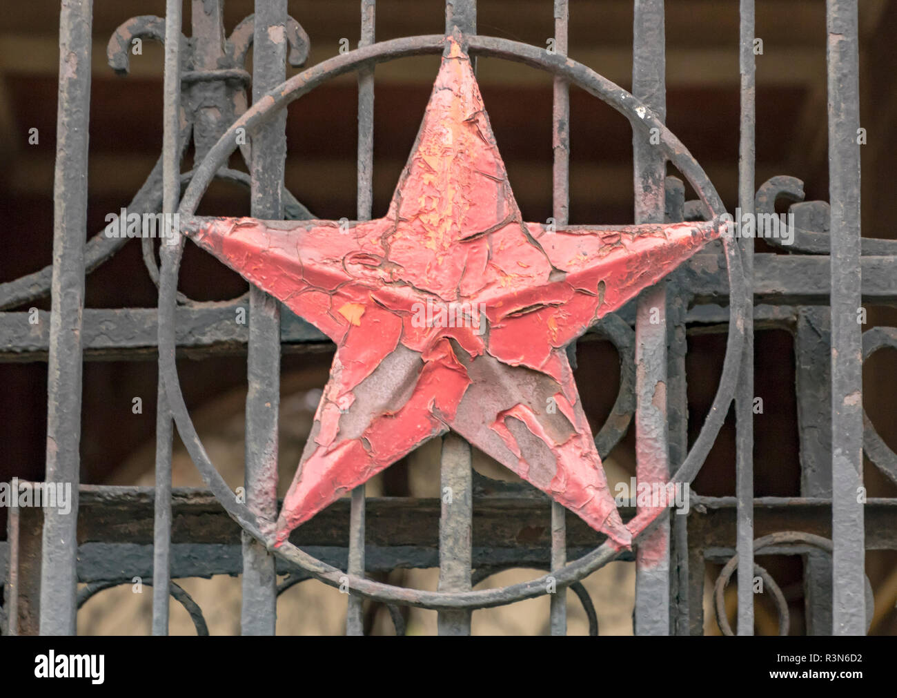 Soviet Star symbol, Odessa, Ukraine Stock Photo - Alamy