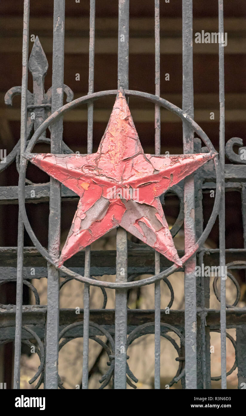 Soviet Star symbol, Odessa, Ukraine Stock Photo - Alamy
