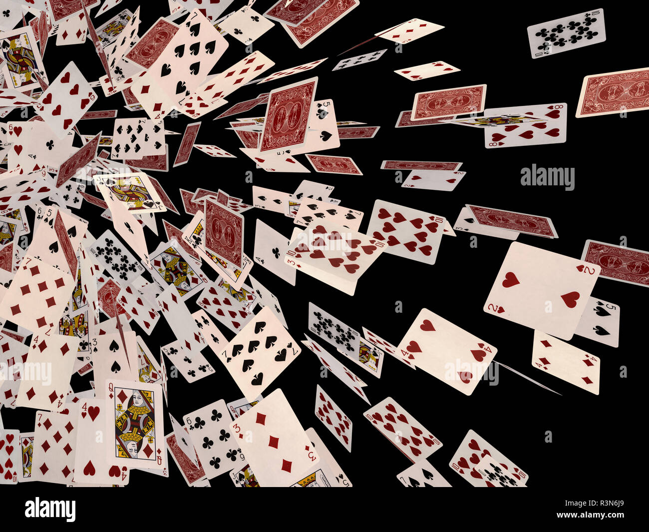 Playing card shapes hi-res stock photography and images - Alamy