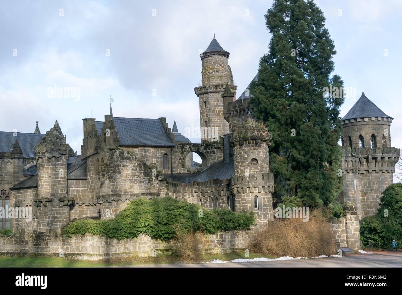 the lion castle in kassel northern hesse Stock Photo - Alamy
