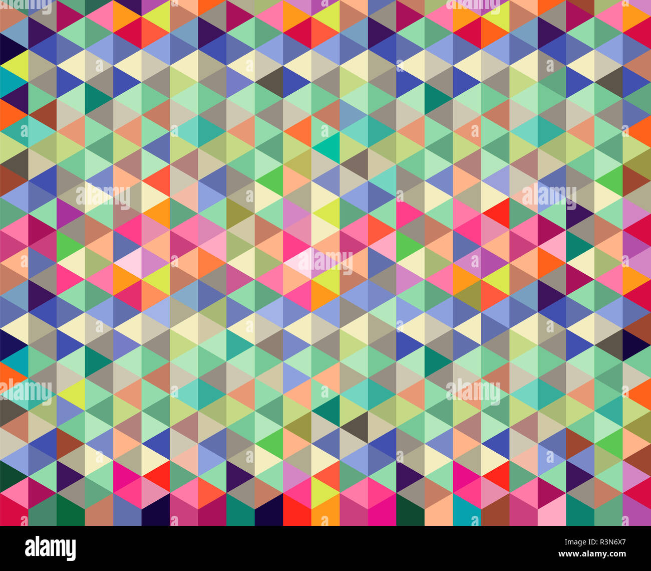 color triangles Stock Photo - Alamy