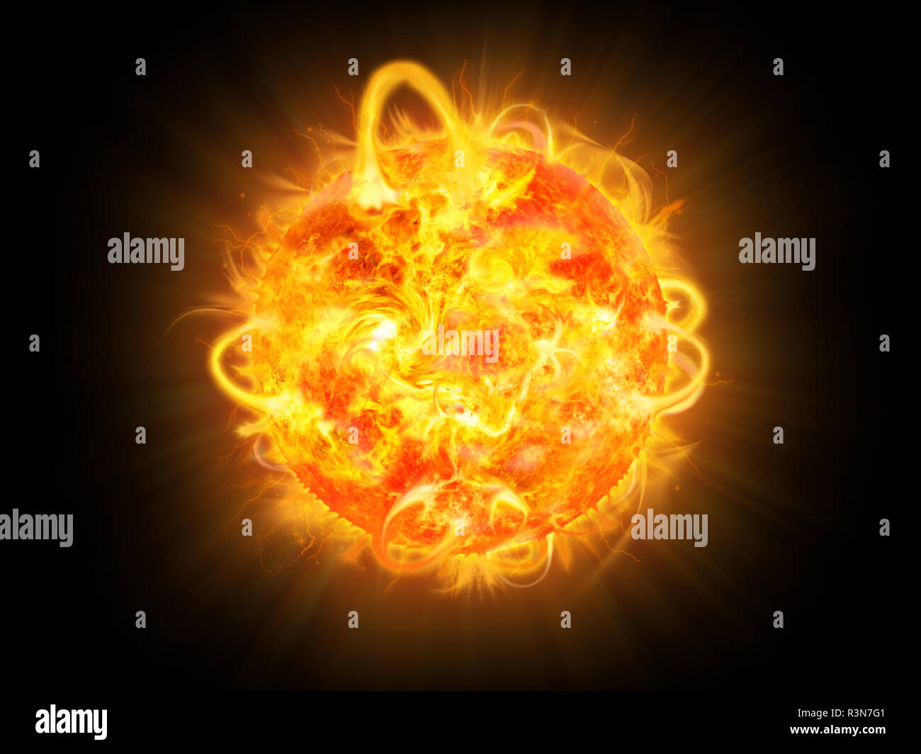 Solar explosion hi-res stock photography and images - Alamy