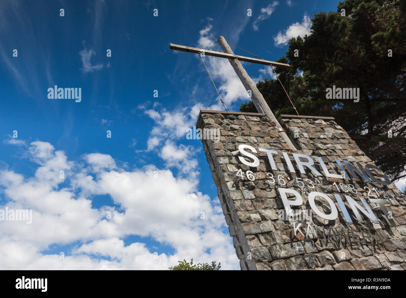 New Zealand, South Island, Southland, Bluff, Stirling Point, southern ...