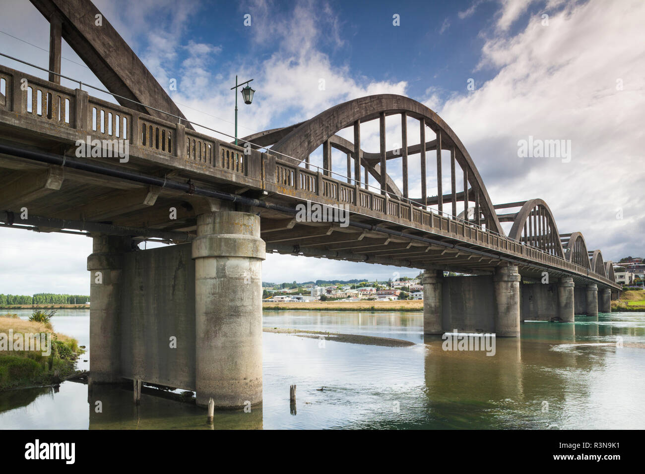 New Zealand, South Island, Otago, Balclutha, The Balclutha Bridge Stock ...