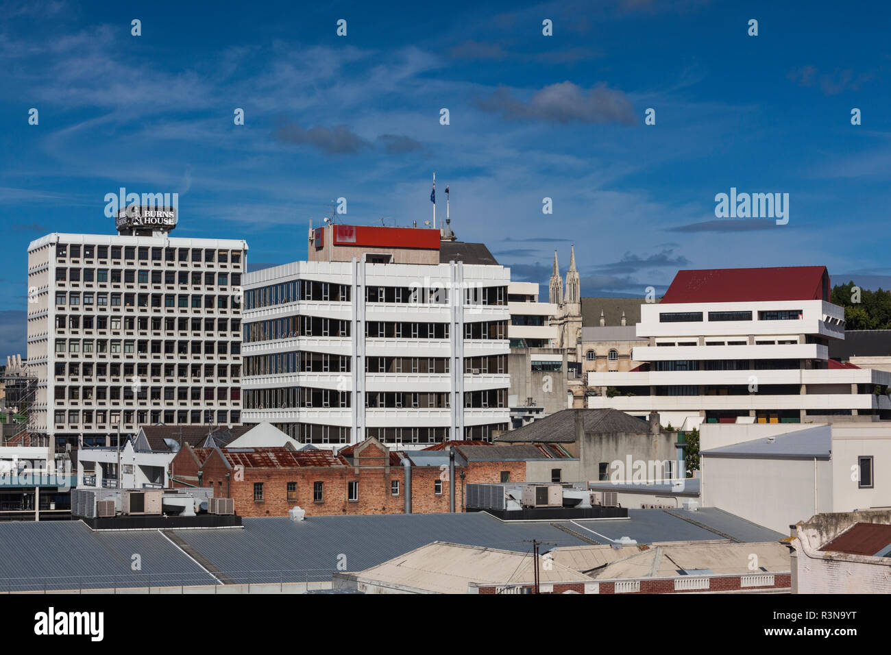 New Zealand, South Island, Otago, Dunedin, Central Business District ...