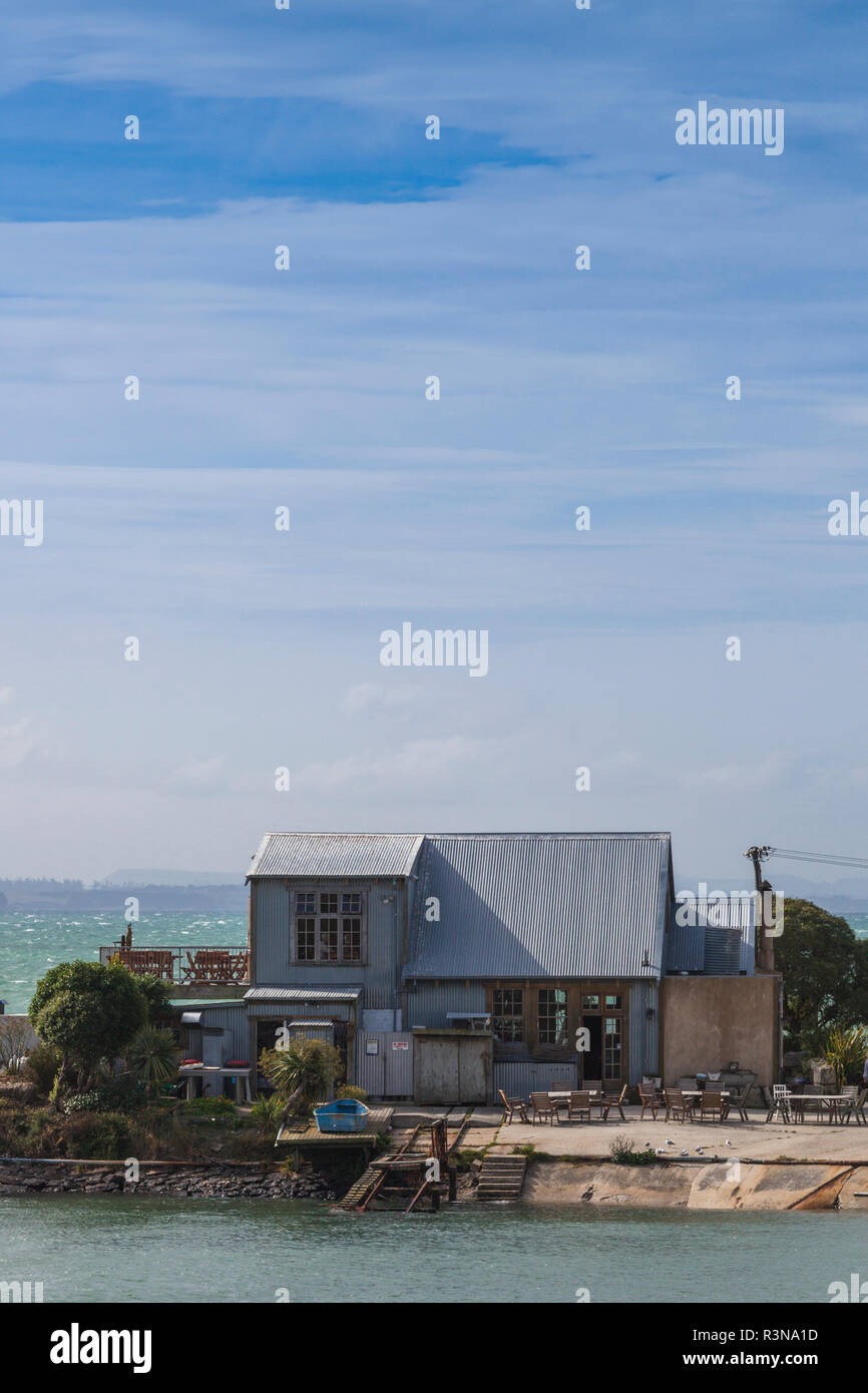 New Zealand, South Island, Otago, Moeraki, Fleur's Place, one of the ...