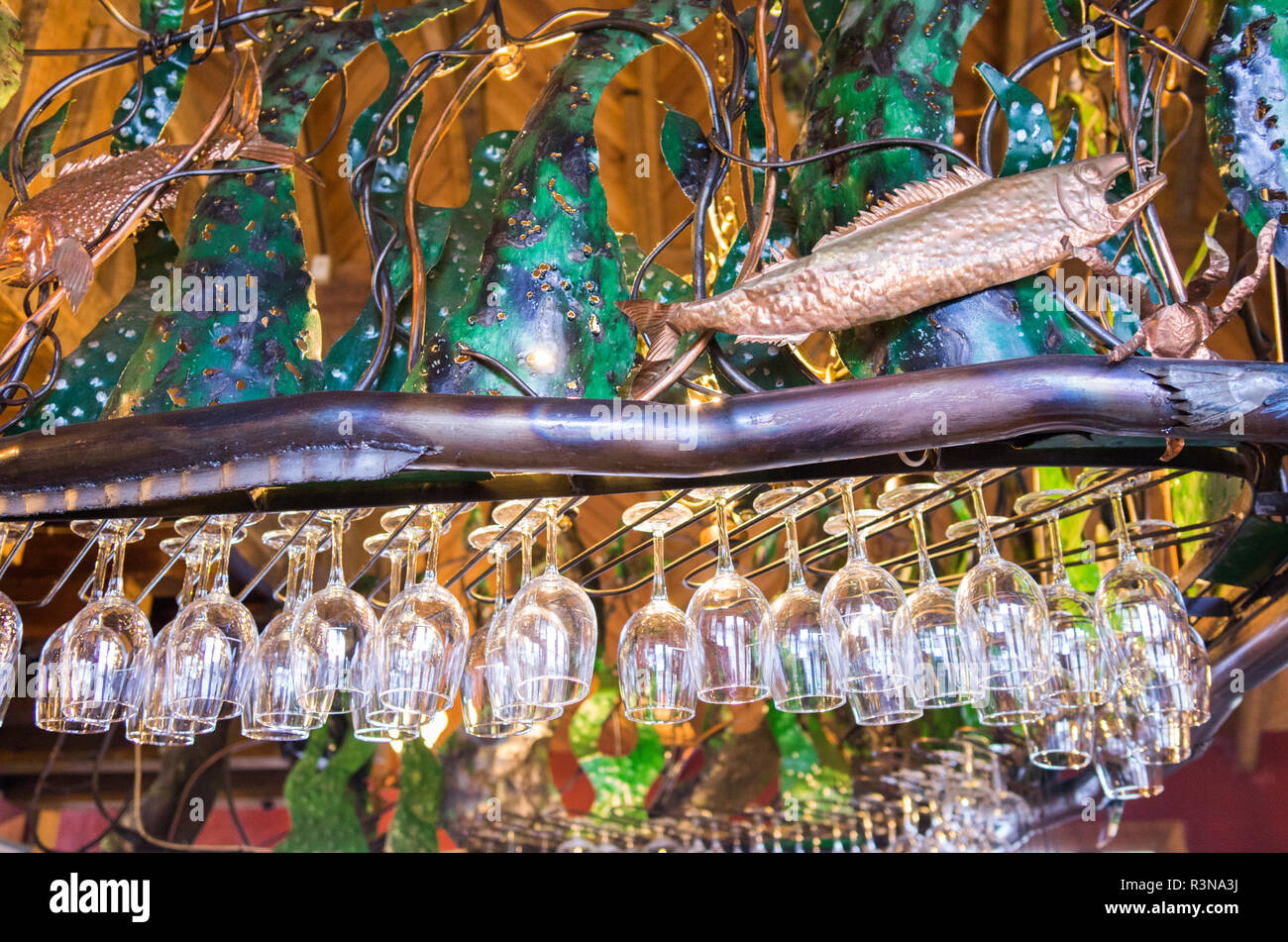 New Zealand, South Island, Otago, Moeraki, Fleur's Place, one of the ...