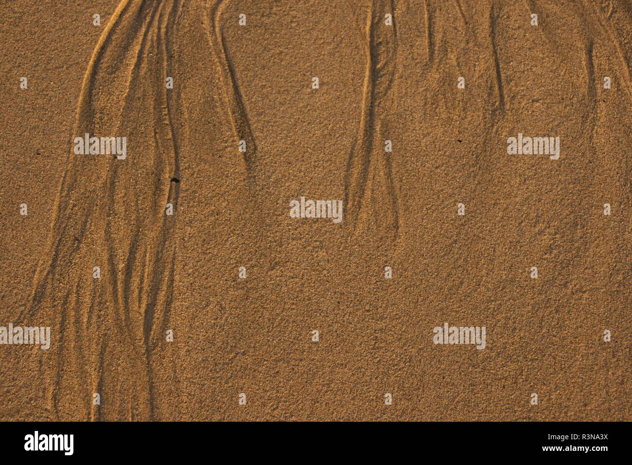 water marks in the sand Stock Photo - Alamy