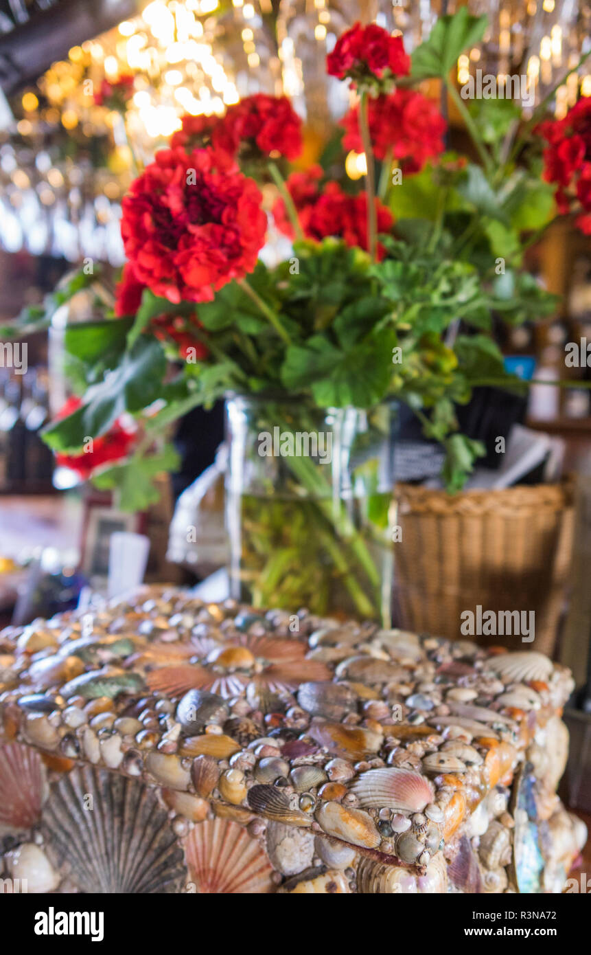 New Zealand, South Island, Otago, Moeraki, Fleur's Place, one of the ...
