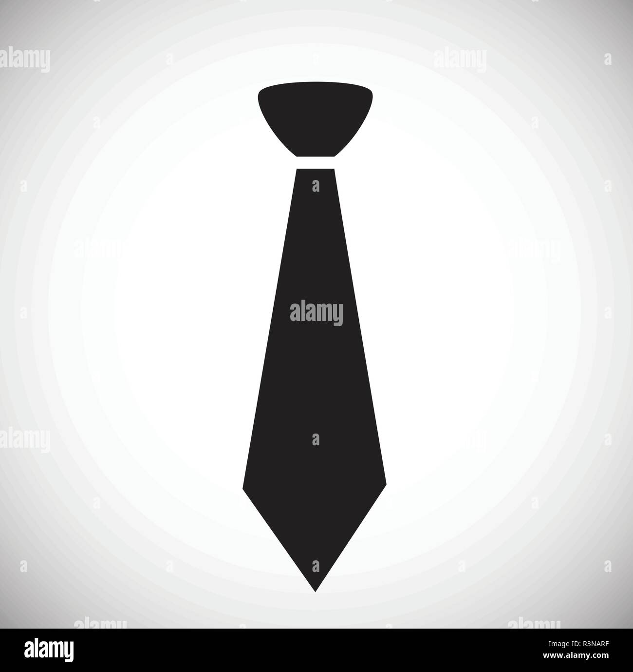 Trendy cute tie on white background Stock Vector Image & Art - Alamy